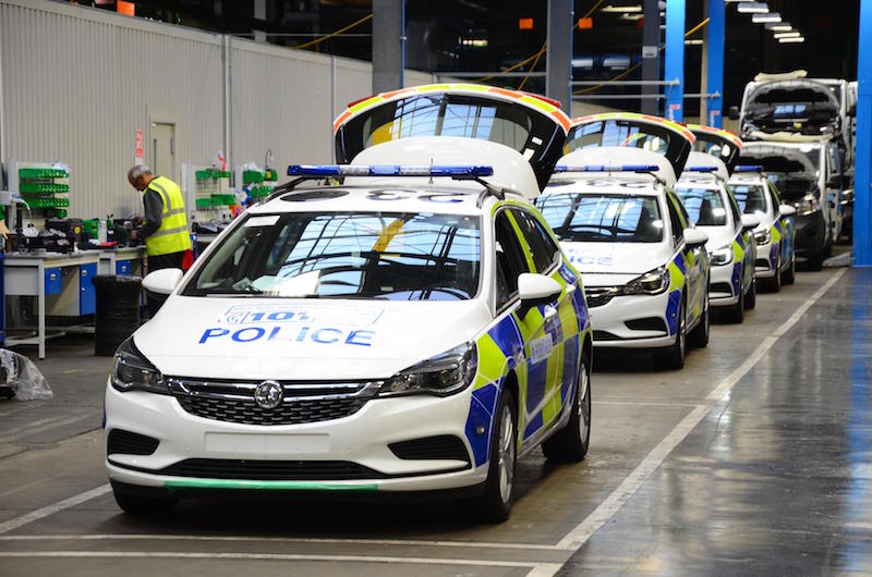 Police car-stody: arresting Vauxhalls built at Europe’s biggest cop car ...