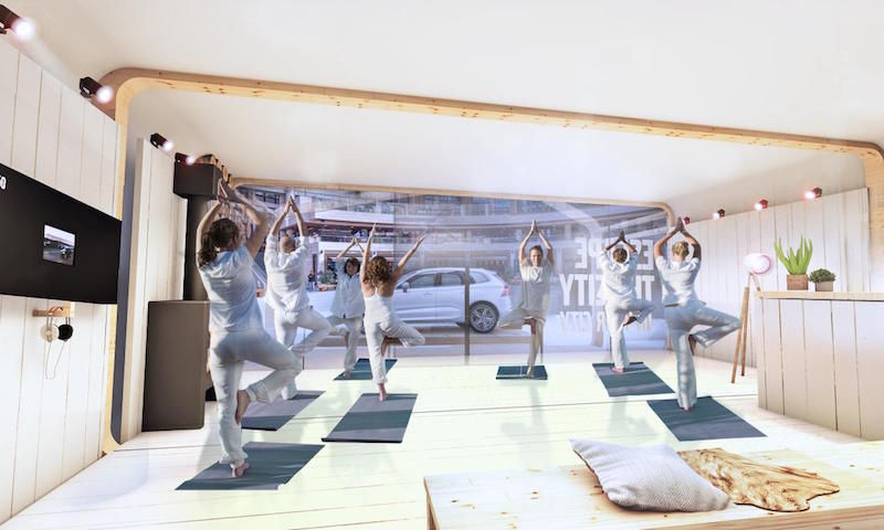 Volvo gives city dwellers a welcome retreat with new pop-up activity ...