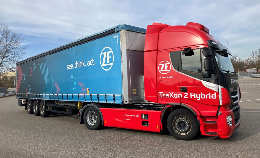 ZF begins testing hybrid transmission for trucks | Automotive World