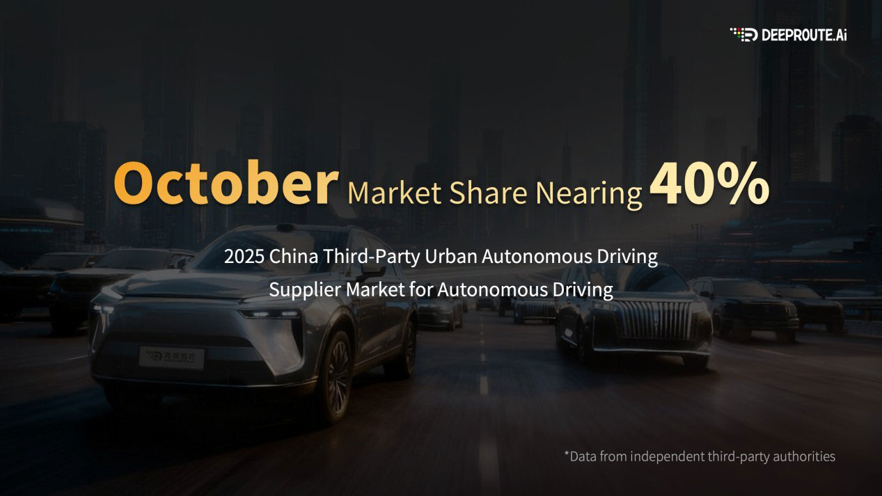 DeepRoute.ai to deliver 200,000 vehicles by year-end | Automotive World