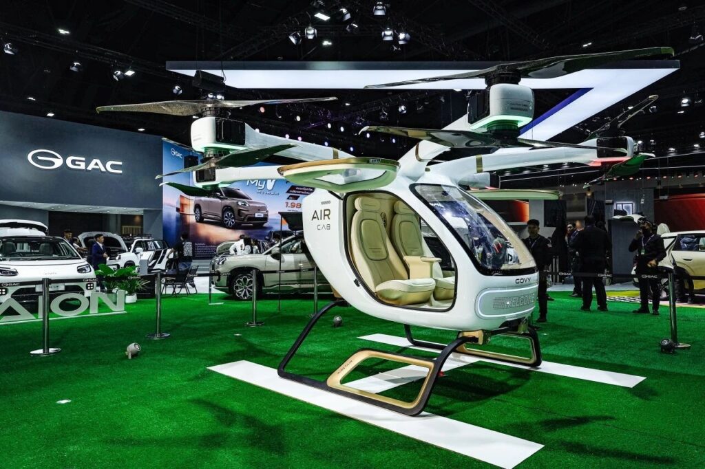 GAC displays electric vehicles and flying car | Automotive World