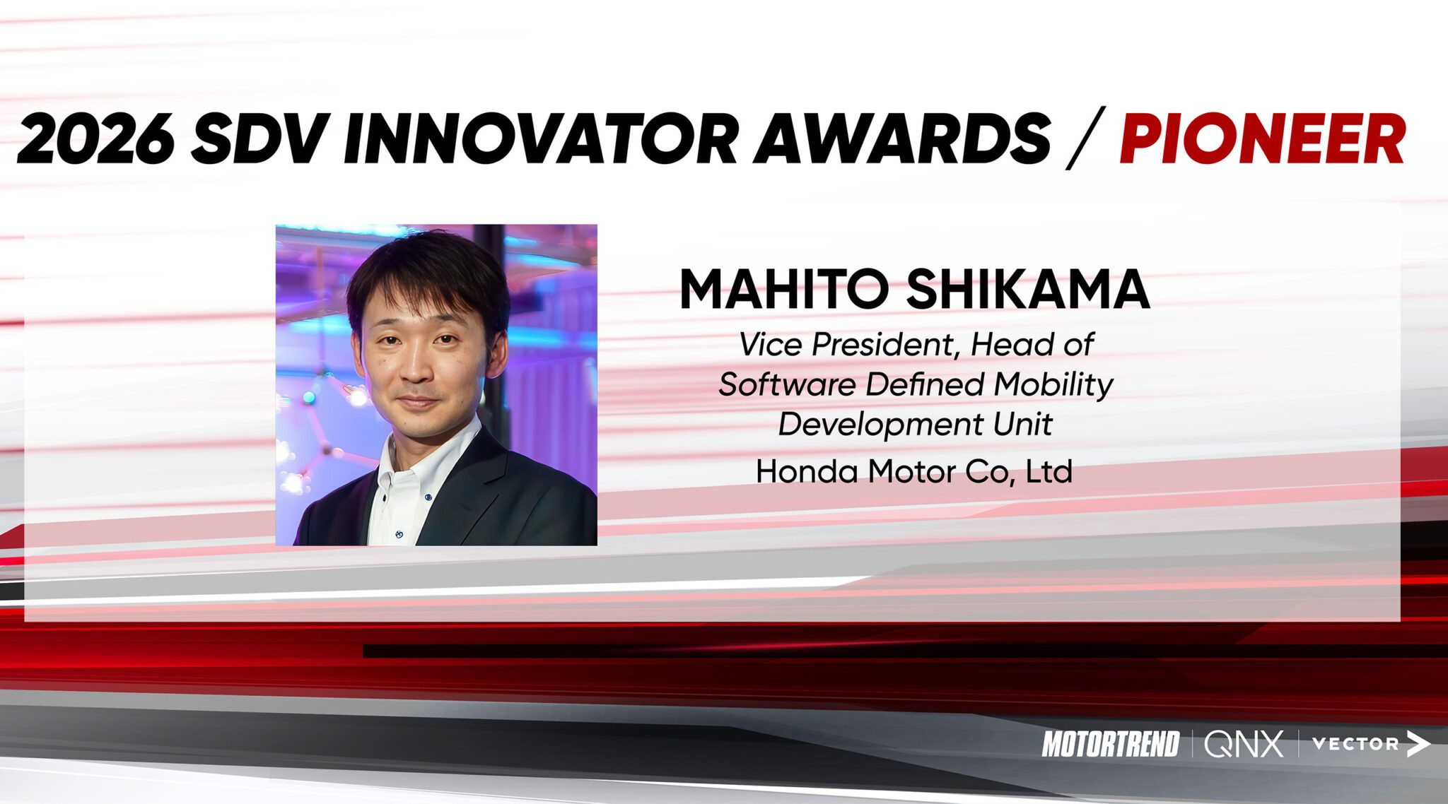 Honda engineer wins SDV Innovator Award at CES 2026 | Automotive World