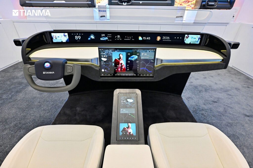 Tianma showcases automotive display range at CES 2026 | Automotive World