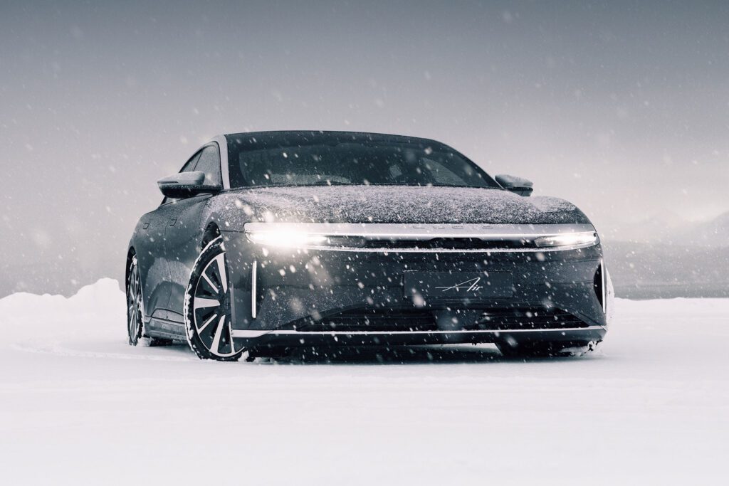 Lucid Air tops NAF Winter Test with 520 km range | Automotive World