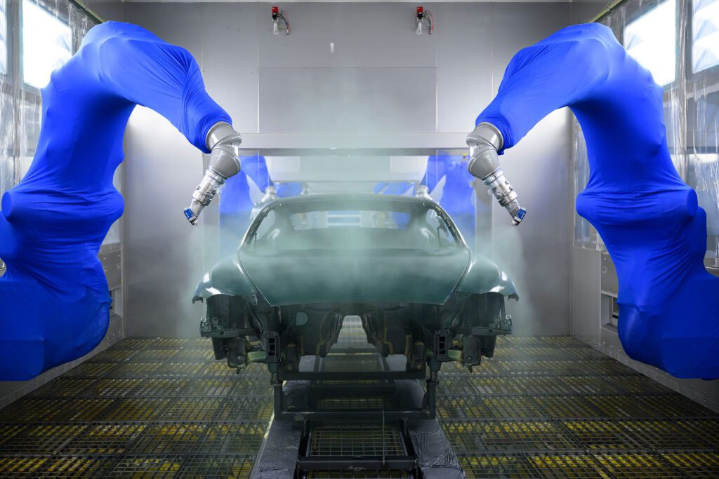 Bentley opens new Crewe Paint Shop with AGV technology | Automotive World