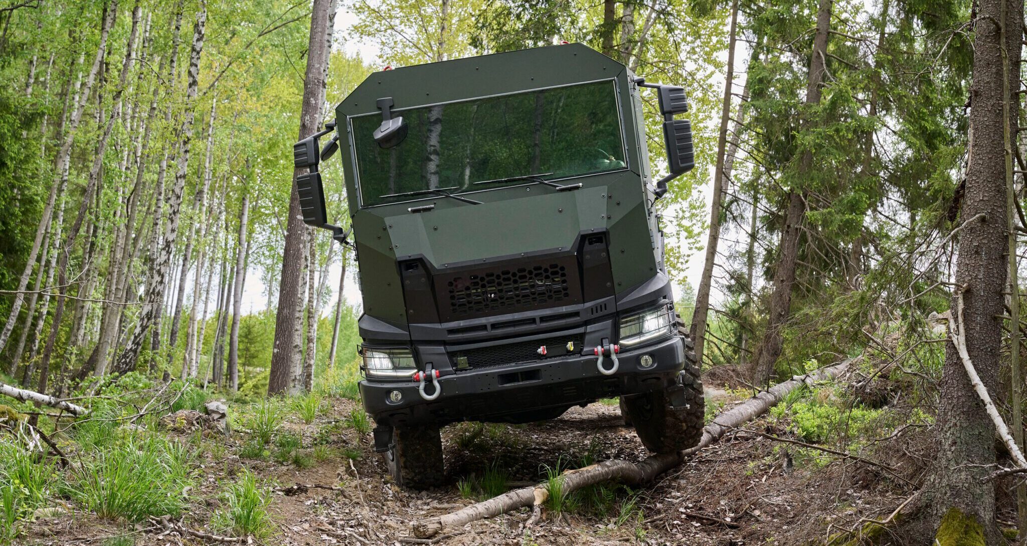 Scania launches protected cab for defence logistics at Eurosatory ...