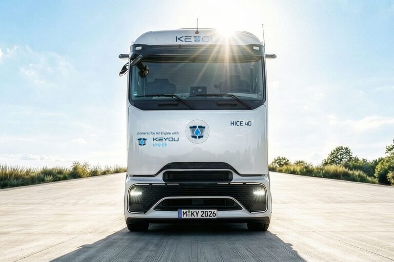 Daimler Truck and KEYOU partner on hydrogen HICE trucks | Automotive World