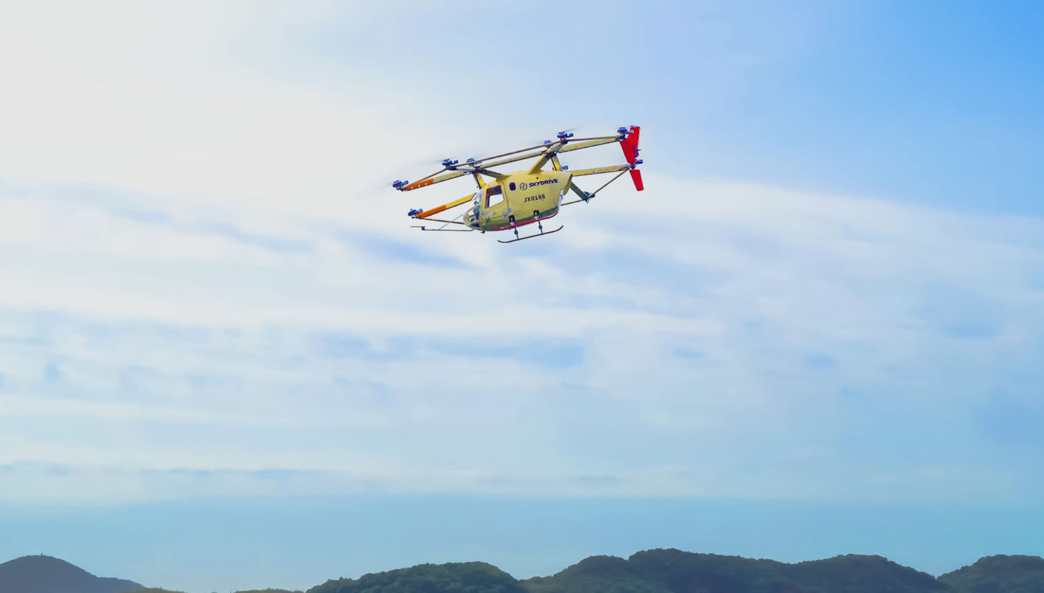 SkyDrive hits 100km/h with SD-05 multicopter eVTOL | Automotive World